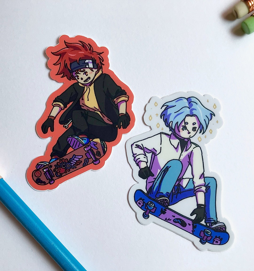 Reki and Langa Stickers - Etsy
