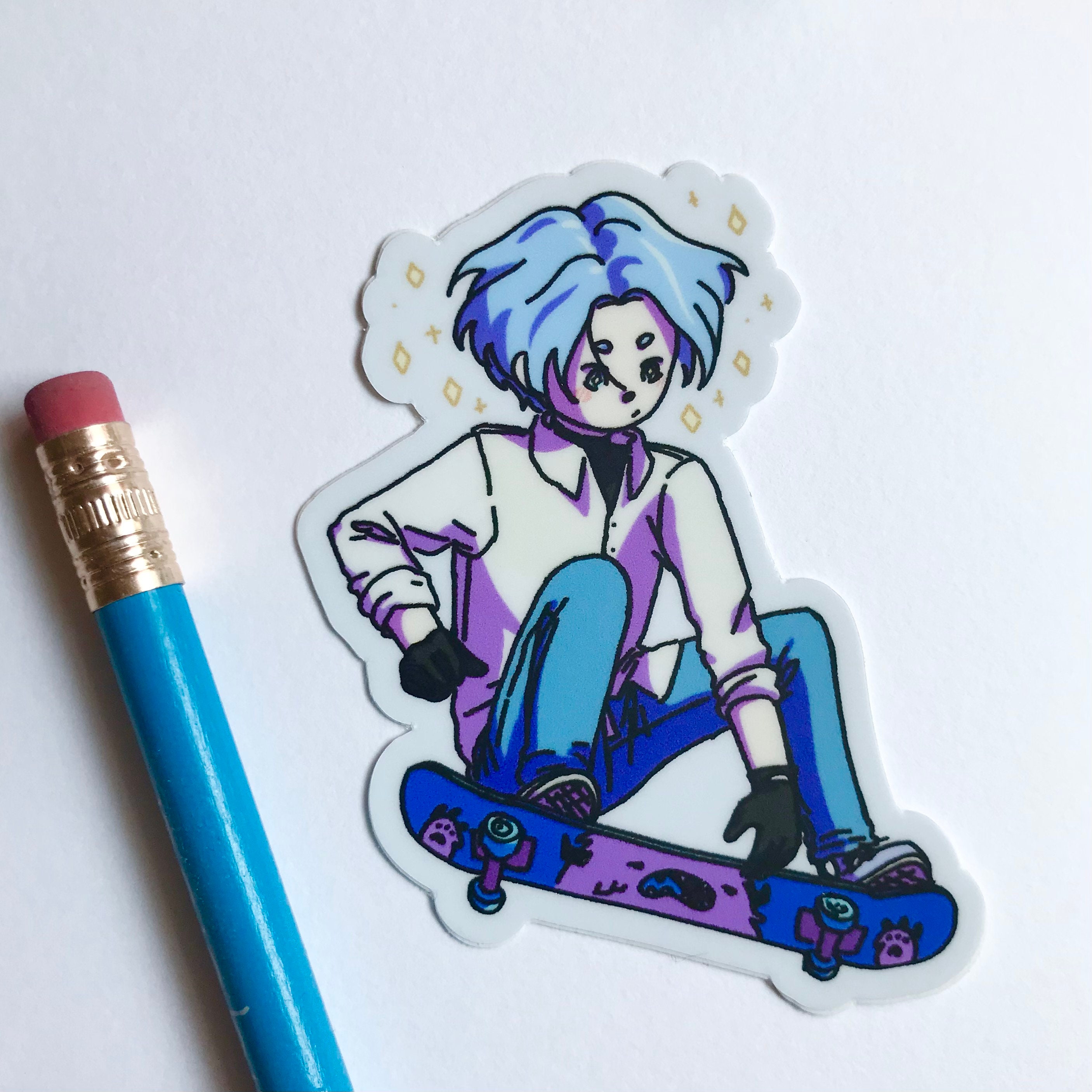 Reki and Langa Stickers - Etsy