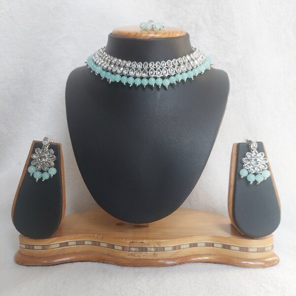 Baby Blue Indian Jewelry - Etsy