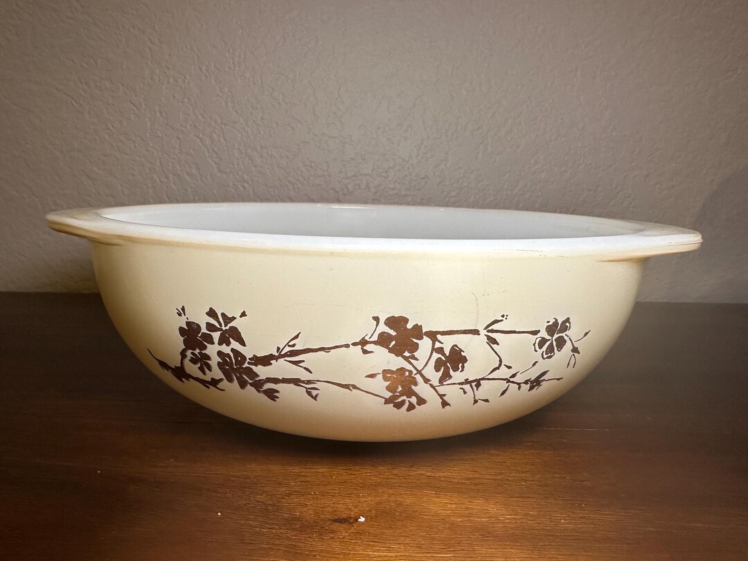 PYREX Vintage Hospitality Golden Branch Promotional Casserole Dish, 2 ...