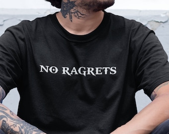 No Ragrets Tattoo - Etsy
