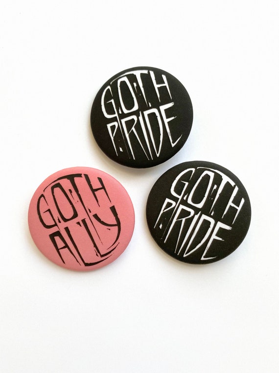Goth Pride Pins | Etsy