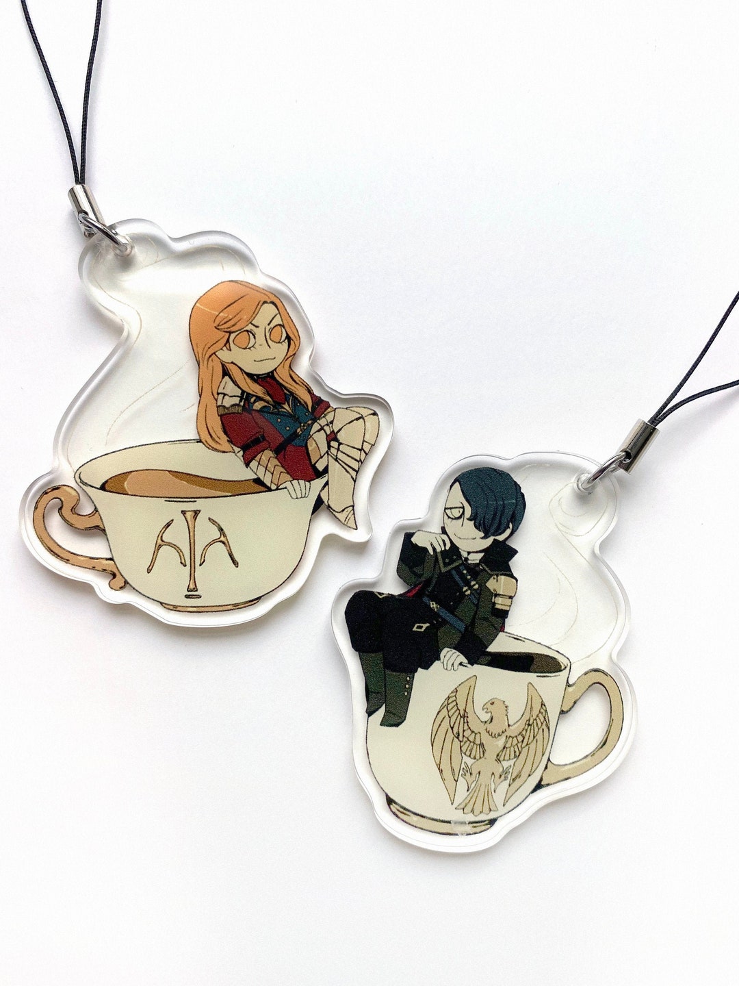 Hubert & Ferdinand Teatime Charms - Etsy Österreich