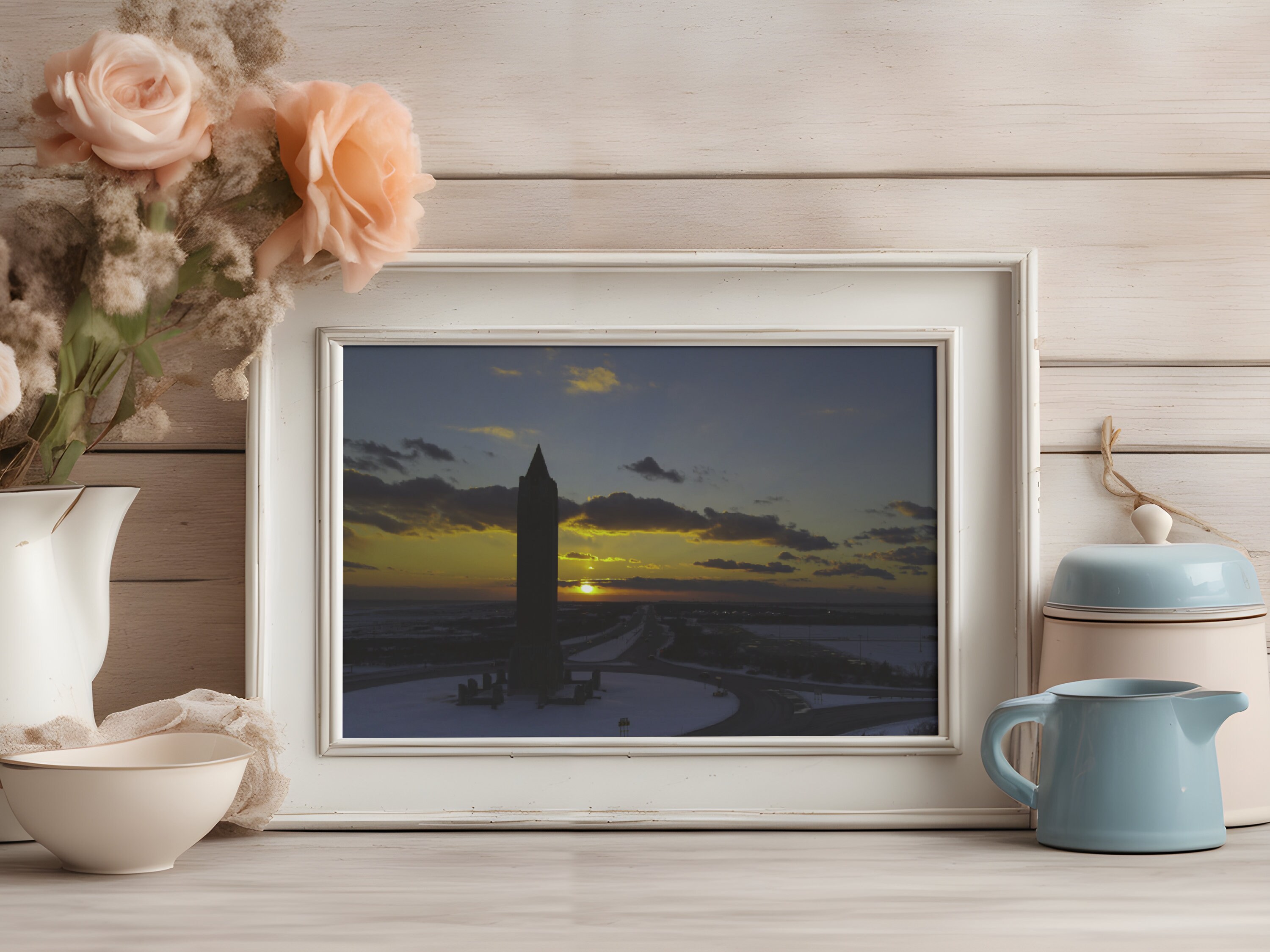 Jones Beach Sunset Tower Aerial Photo - Etsy