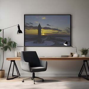 Jones Beach Sunset Tower Aerial Photo - Etsy