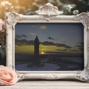Jones Beach Sunset Tower Aerial Photo - Etsy