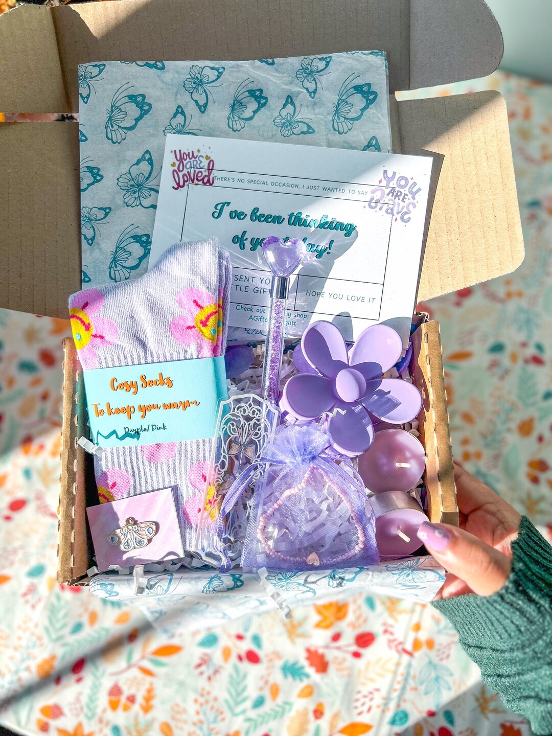 Mini Gift Set for Her Mini Proud of You Gift Box Cute Cosy Gift Set for ...