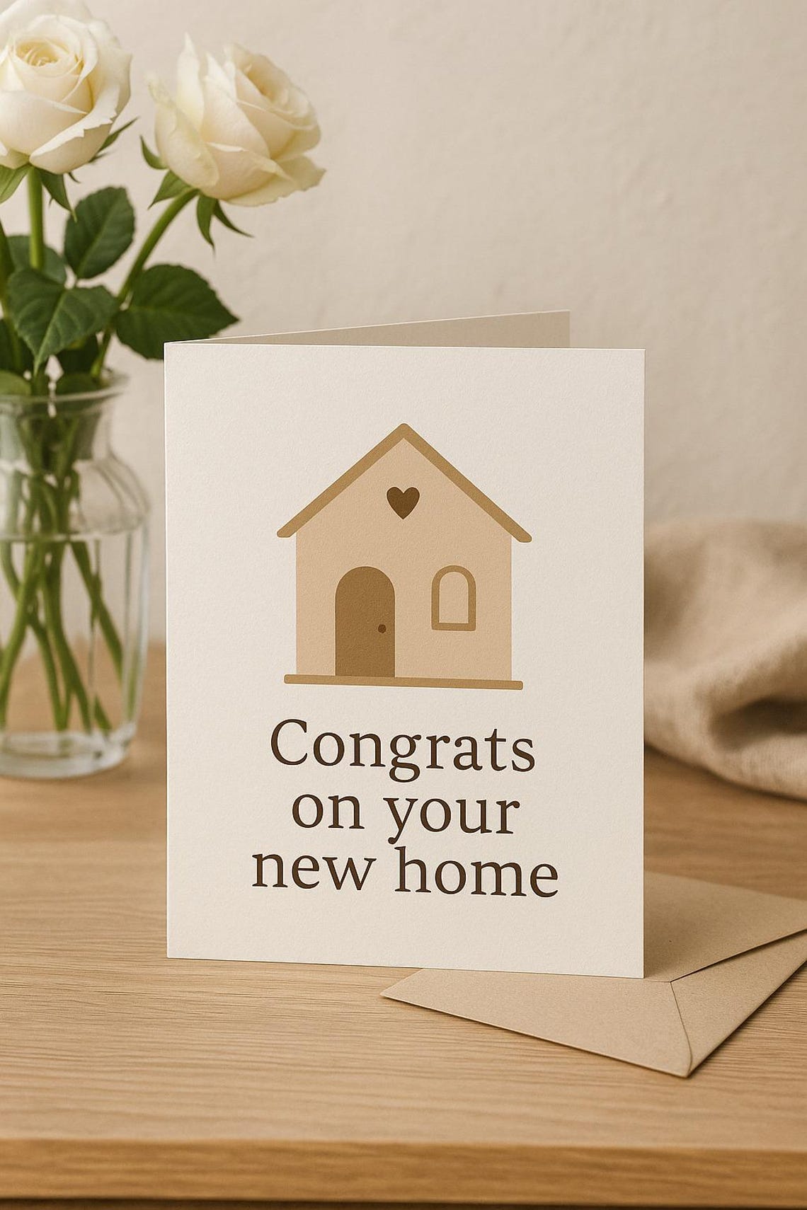 Congrats on Your New Home Printable Card | Housewarming Digital ...