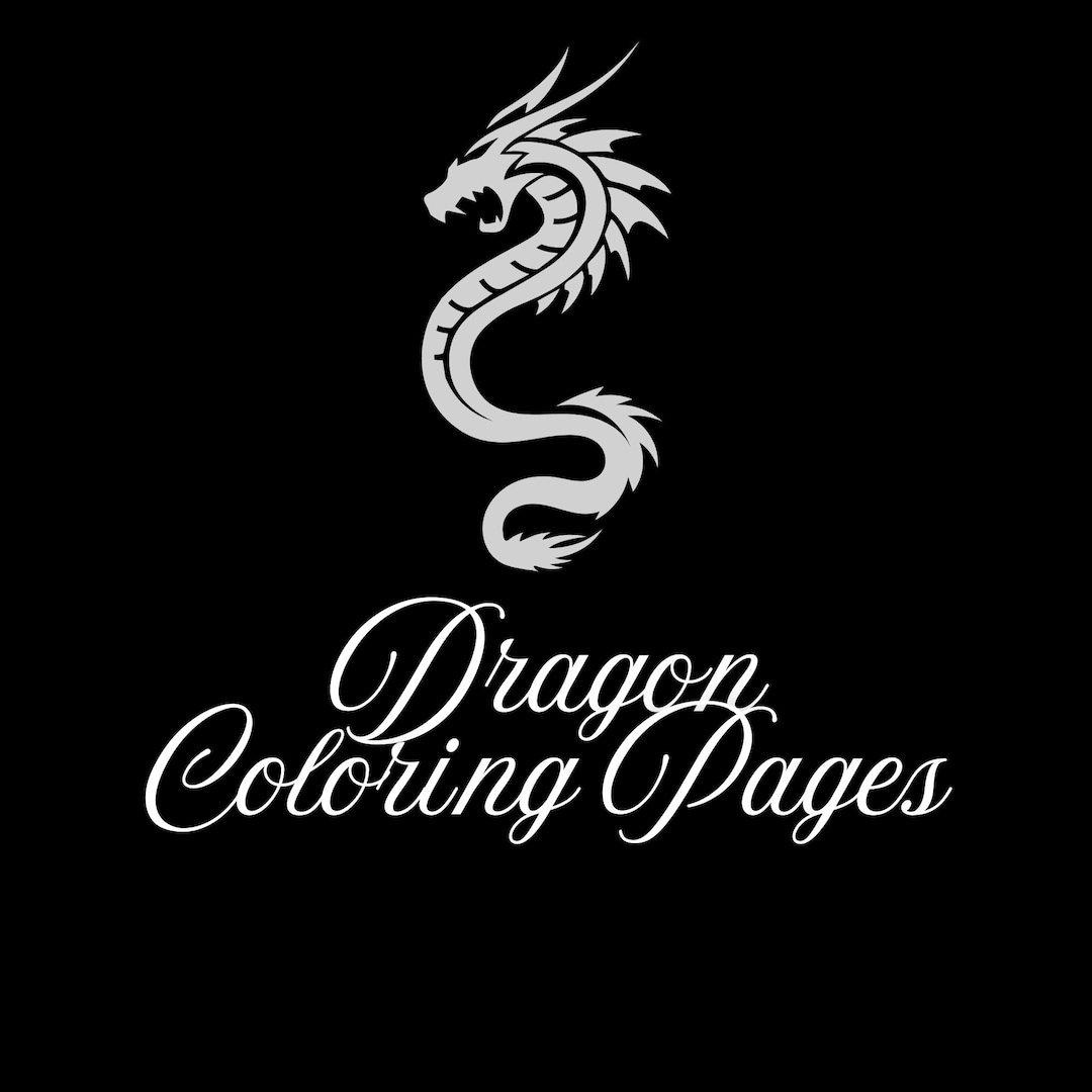 Dragon Coloring Pages Printable | Fantasy Coloring Sheet for Kids and ...