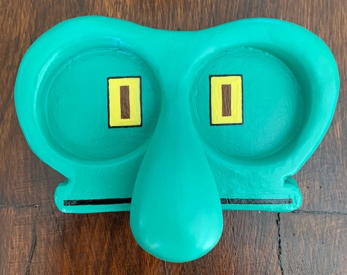 Handcrafted Squidward Dish - Etsy