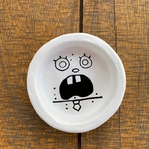 Handcrafted Doodle-bob Meme Ashtray/trinket Dish - Etsy