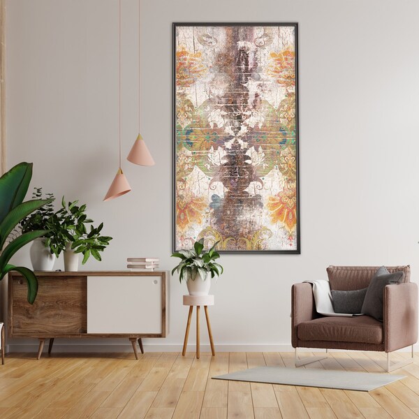 Damask Wall Art - Etsy