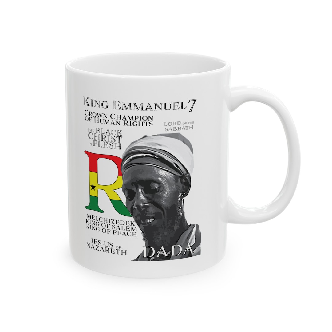 Rastafari African Liberation Buy Black Lion of Judah King Emmanuel 11oz ...