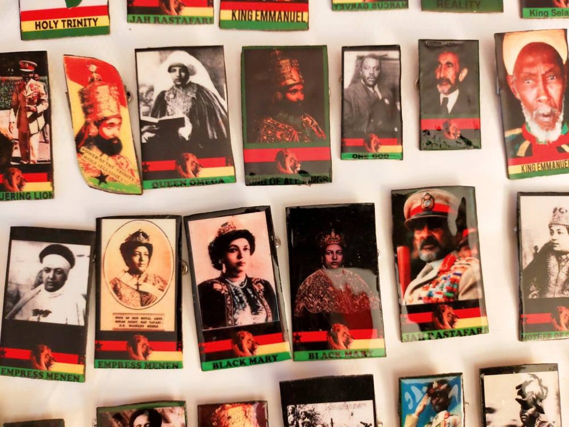 Bobo Ashanti Rastafari Haile Selassie Empress Menen King - Etsy
