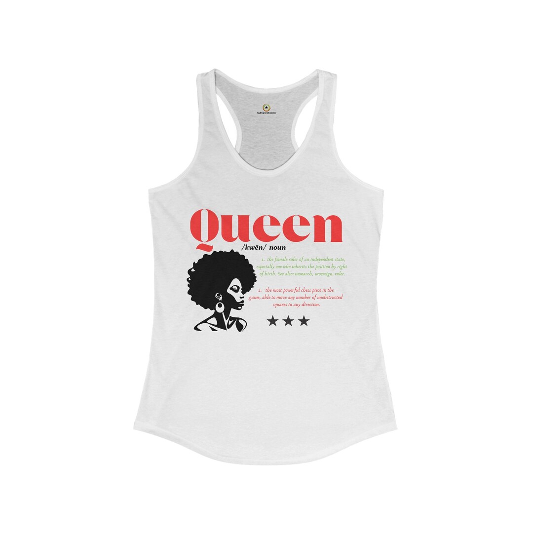 Racerback Tank Delta Sigma Theta Black Queen Melanin Magic Gift for Her Buy Black History ...