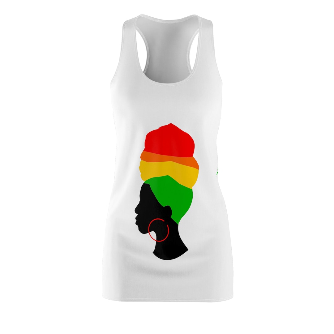 Melanin Queen Dreadlocks Rastafari Gift for Black Woman Art One Love ...