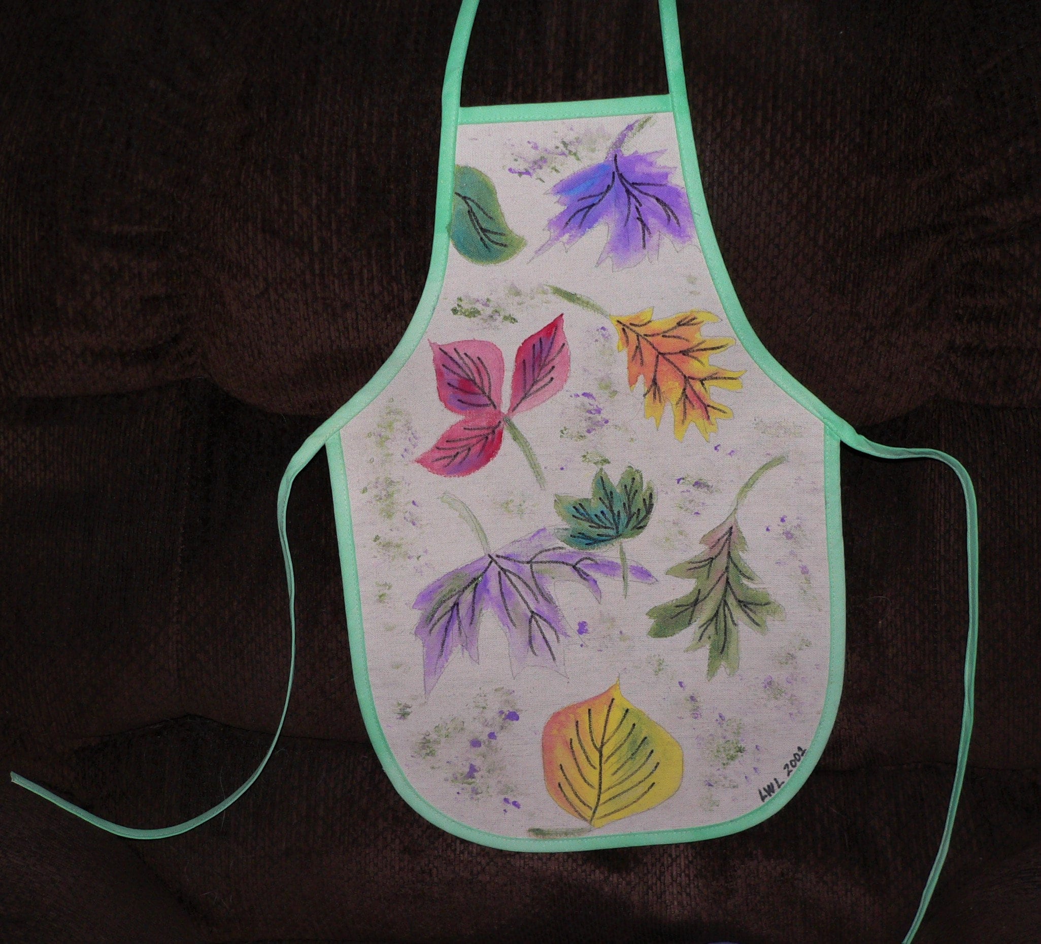 Child's Painting Apron, Child's Fall Apron, Child's Cooking Apron ...