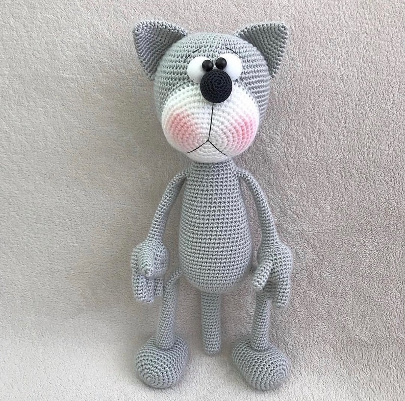 Crochet Pattern Cat From ''bubblystoys'' Collection Christmas ...