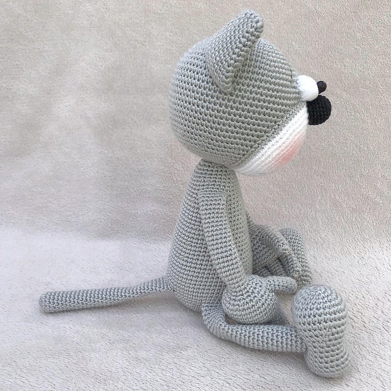 Crochet Pattern Cat From ''bubblystoys'' Collection Christmas ...