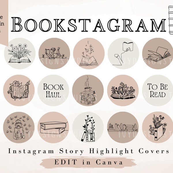 Highlight Covers - Etsy