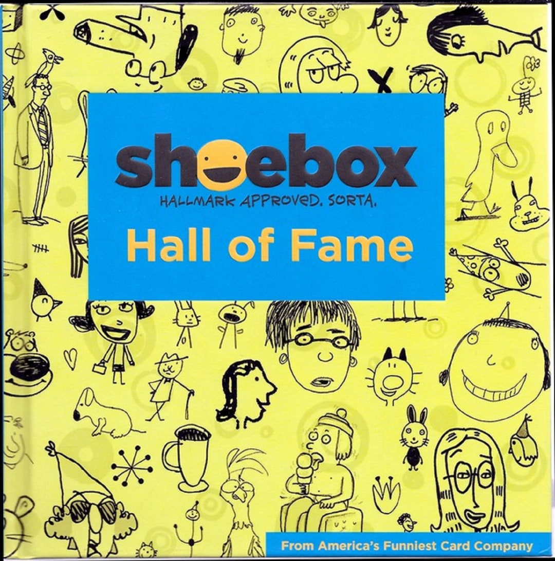 SHOEBOX HALL of FAME / Hallmark Book / Excellent Condition / Hardcover ...