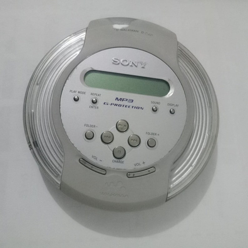 Vintage Sony Walkman CD PLAYER D-J01 Functional Used - Etsy