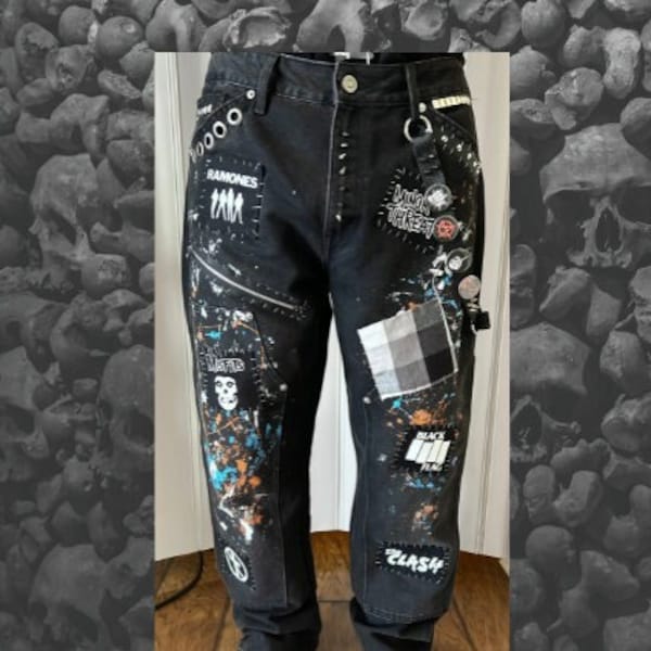 Punk Pants - Etsy
