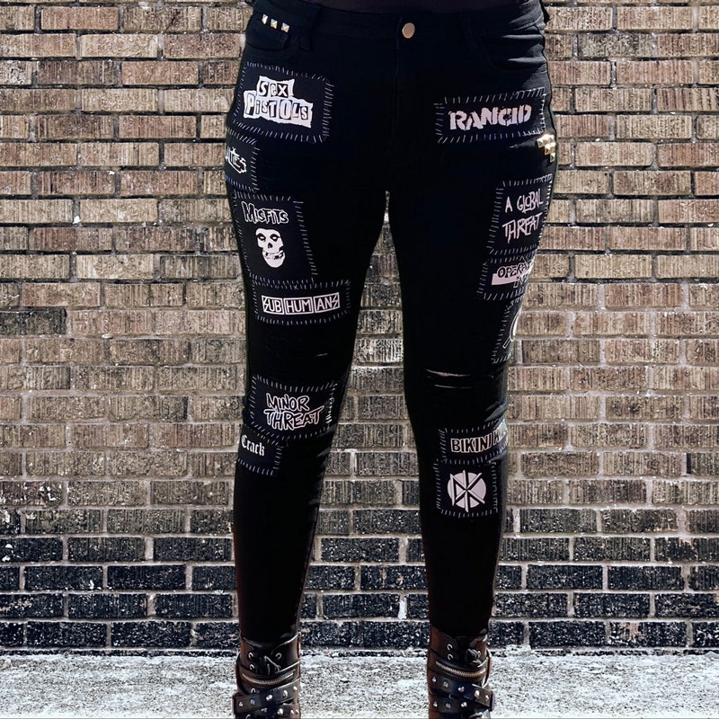 Punk Pants - Etsy