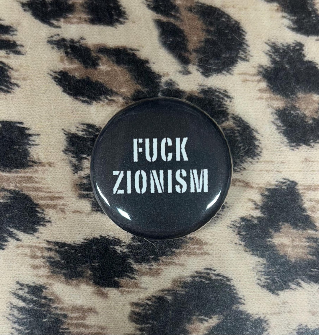 Fuck Zionism Pins - Pro Palestine Pins - Anti Colonial Pins - Punk ...