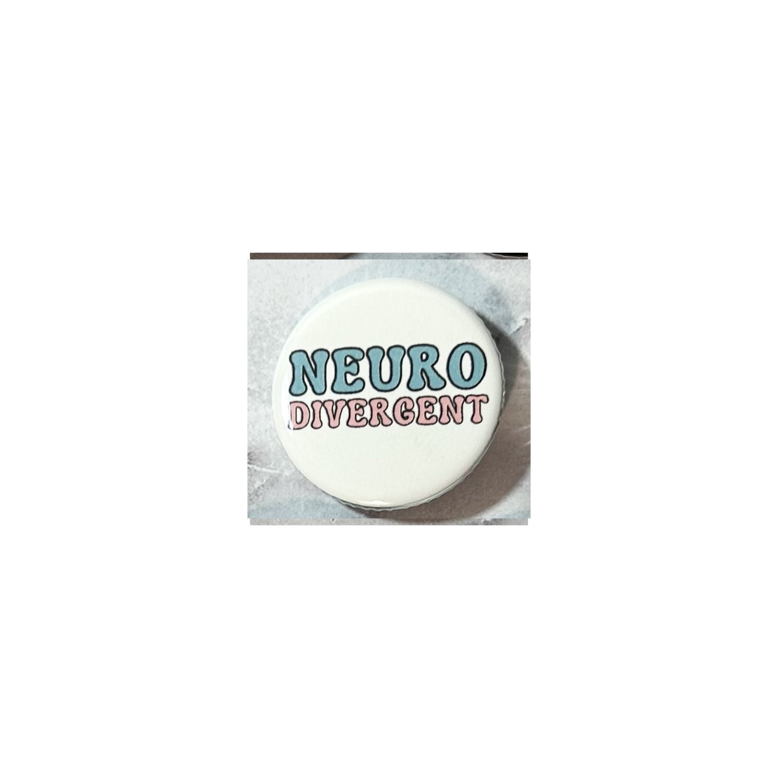 Neurodivergent Pins - Autism Punk Pins - Neurospicy Button - ADHD ...
