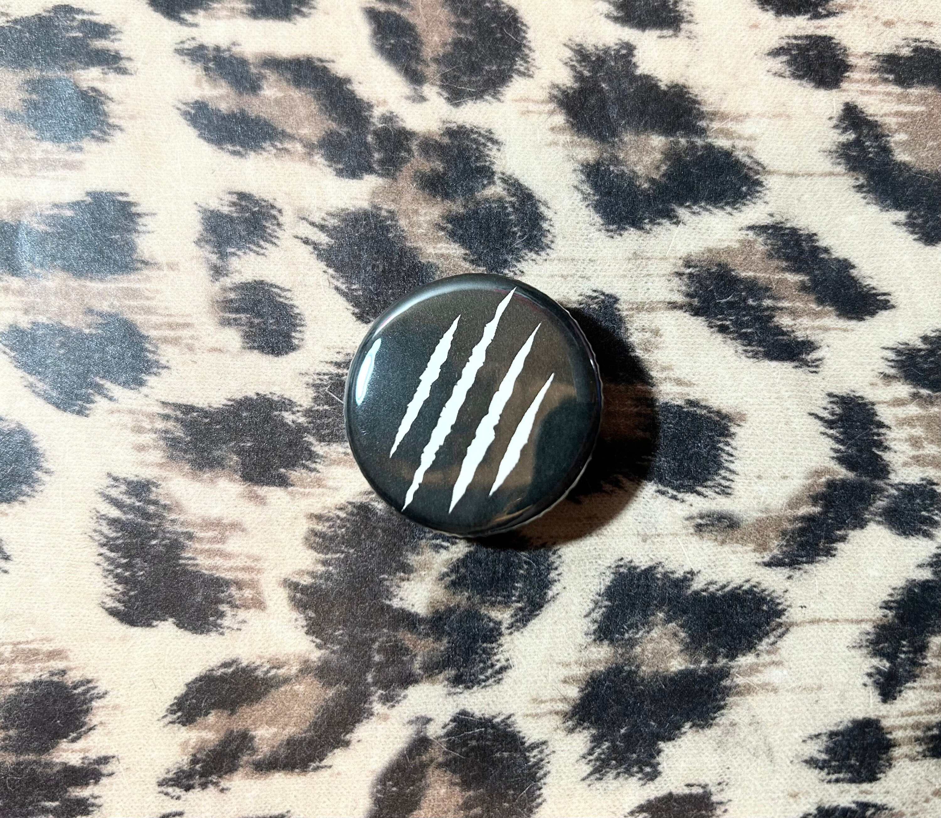 Stay Feral Pin - Feral Button - Crust Punk Pins, Folk Punk Pins ...