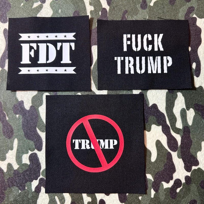 Anti Trump Punk Patch - Etsy
