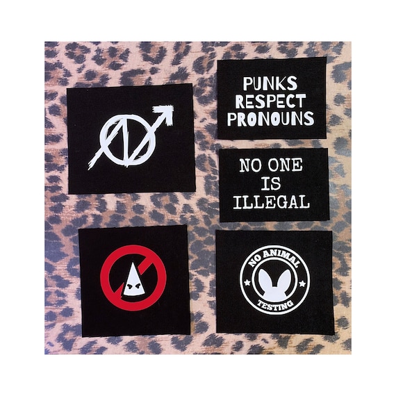 Crust Punk Patches