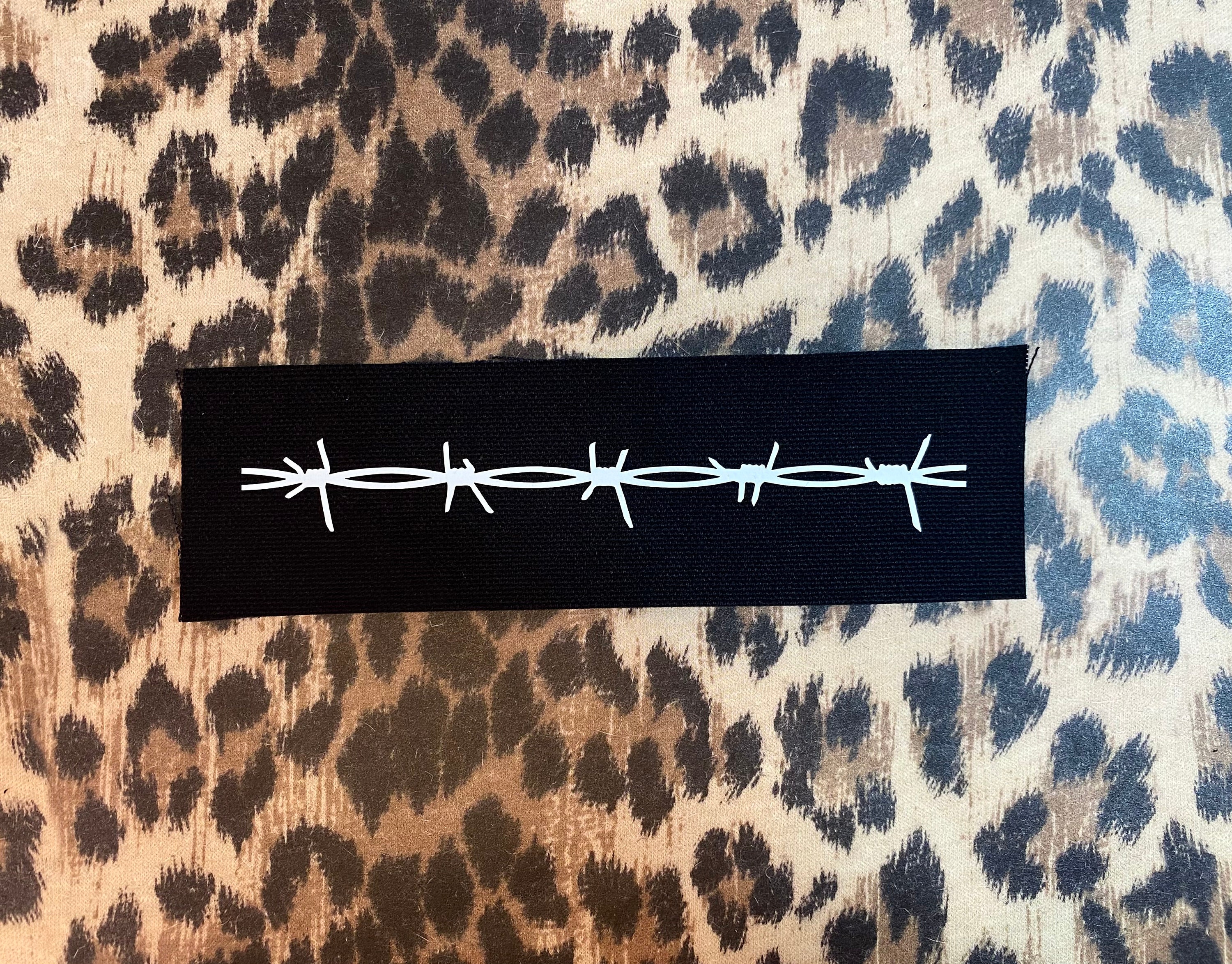 Barbed Wire Patch - Punk Chain Patch - Punk Patches - Patches for ...