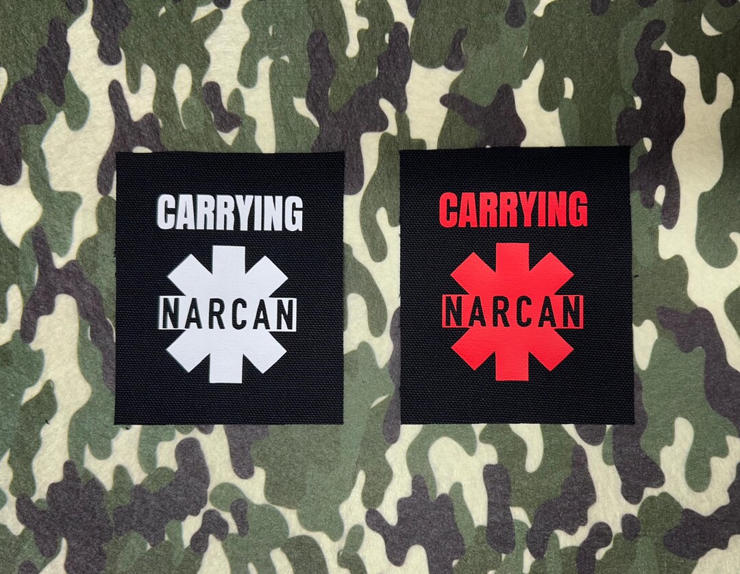 Carrying Narcan Patches - I Carry Narcan Patch - Harm Reduction Patches ...