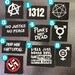 Punk Patches Crust Punk Patches Feminist Equality Anti-racist Anarchy ...