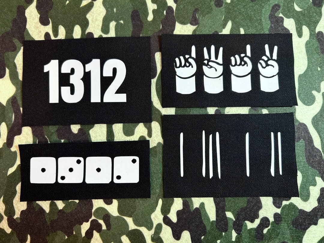 1312 Patch Crust Punk Patches ACAB Patches A.C.A.B. Patch Antifa ...