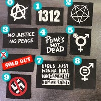 Punk Patches - Etsy