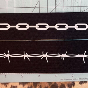 Barbed Wire Patch - Punk Chain Patch - Punk Patches - Patches for ...