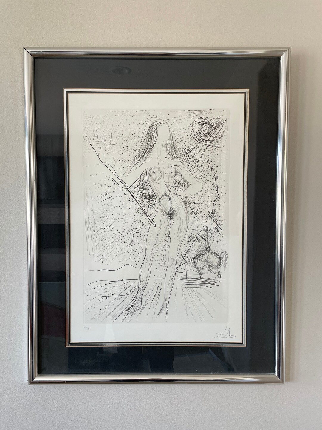 Salvador Dali Lithograph Titled 'venus De La Constellaciones Con ...