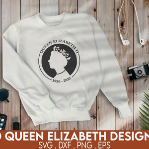 Queen Elizabeth SVG Bundle Queen Elizabeth SVG Queen RIP - Etsy