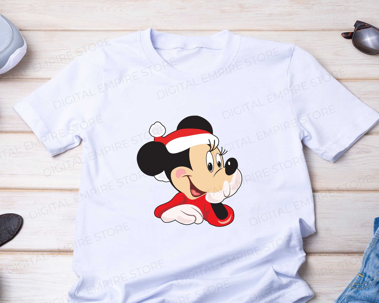 Minnie Mouse Christmas SVG- Png - Jpg - Dxf - Eps - | Cut Files ...