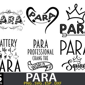 Para Svg Bundle, Para Png, Para Professional Svg, Para Svg, Svg Files ...
