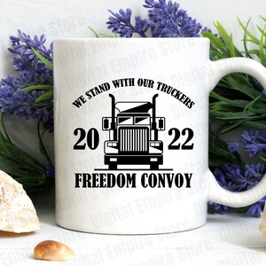 Freedom Convoy Svg Design Vector Cut Files for Cricut, Silhouette, AI ...