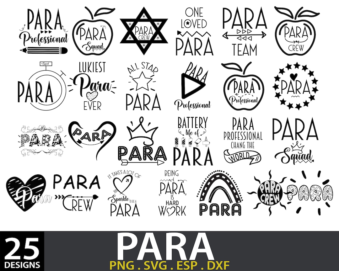 Para Svg Bundle, Para Png, Para Professional Svg, Para Svg, Svg Files ...