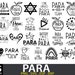 Para Svg Bundle Para Png Para Professional Svg Para Svg - Etsy