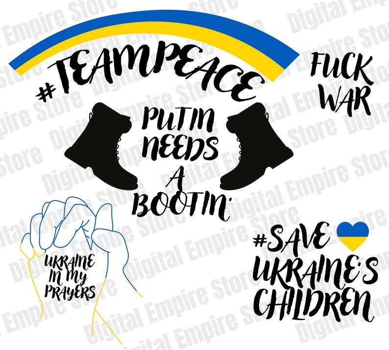 Ultimate Anti Russia Ukraine War SVG Bundle. Svg Png Jpg - Etsy