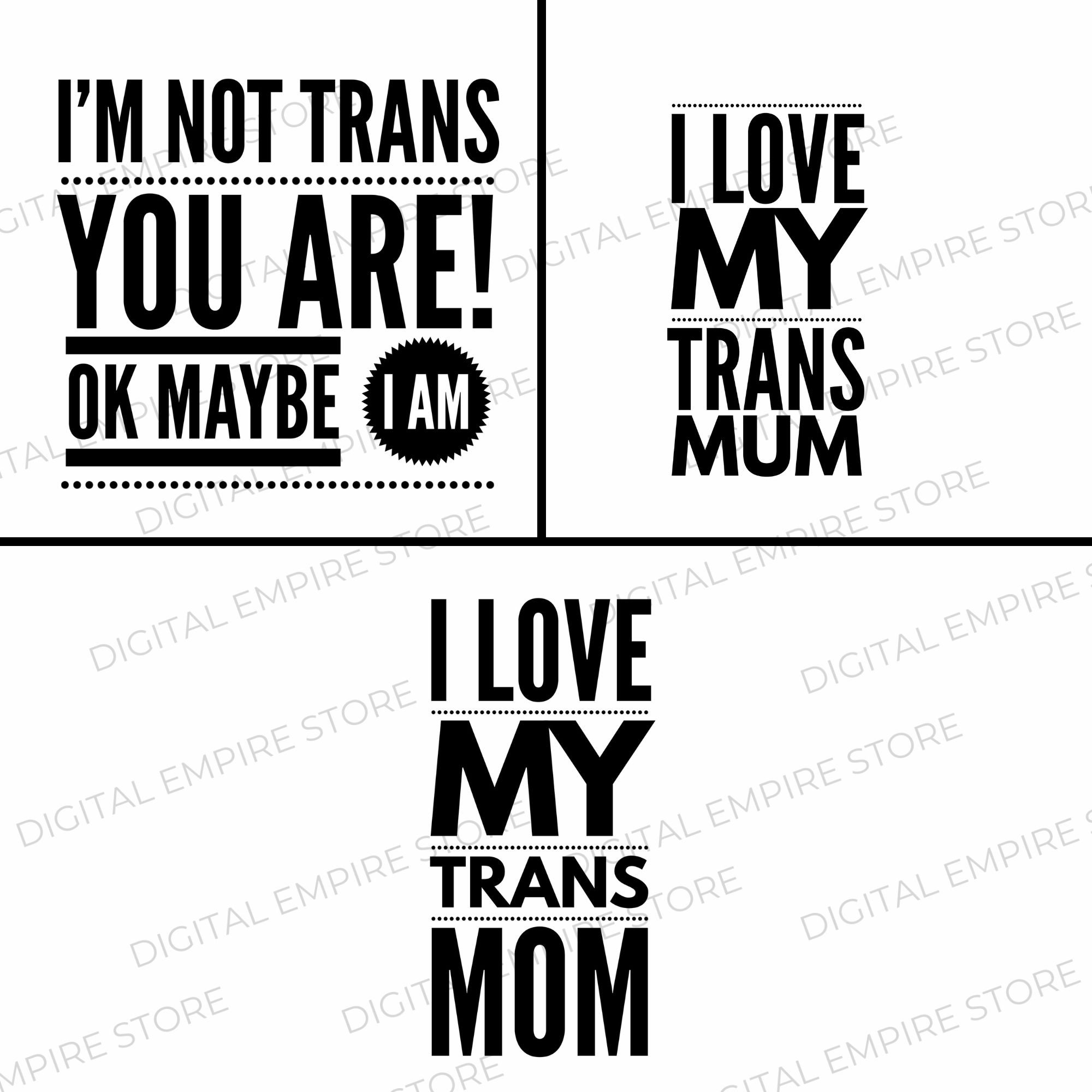 TRANSGENDER Quotes SVG Png Jpg LGBTQ Trans Pride - Etsy