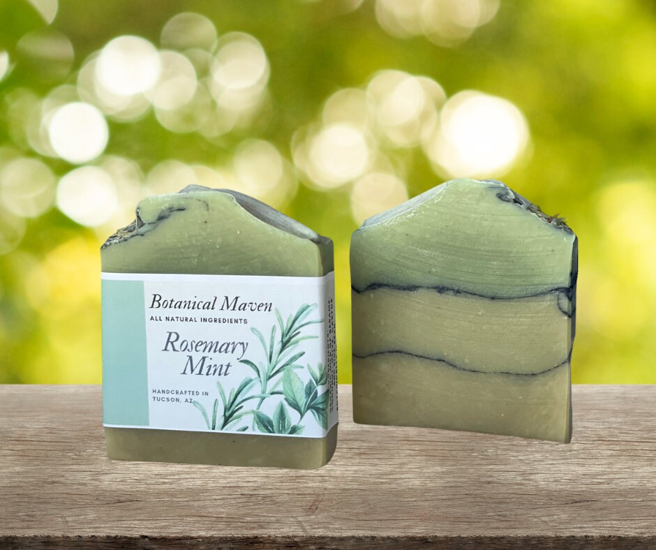 Rosemary Mint Soap - Etsy