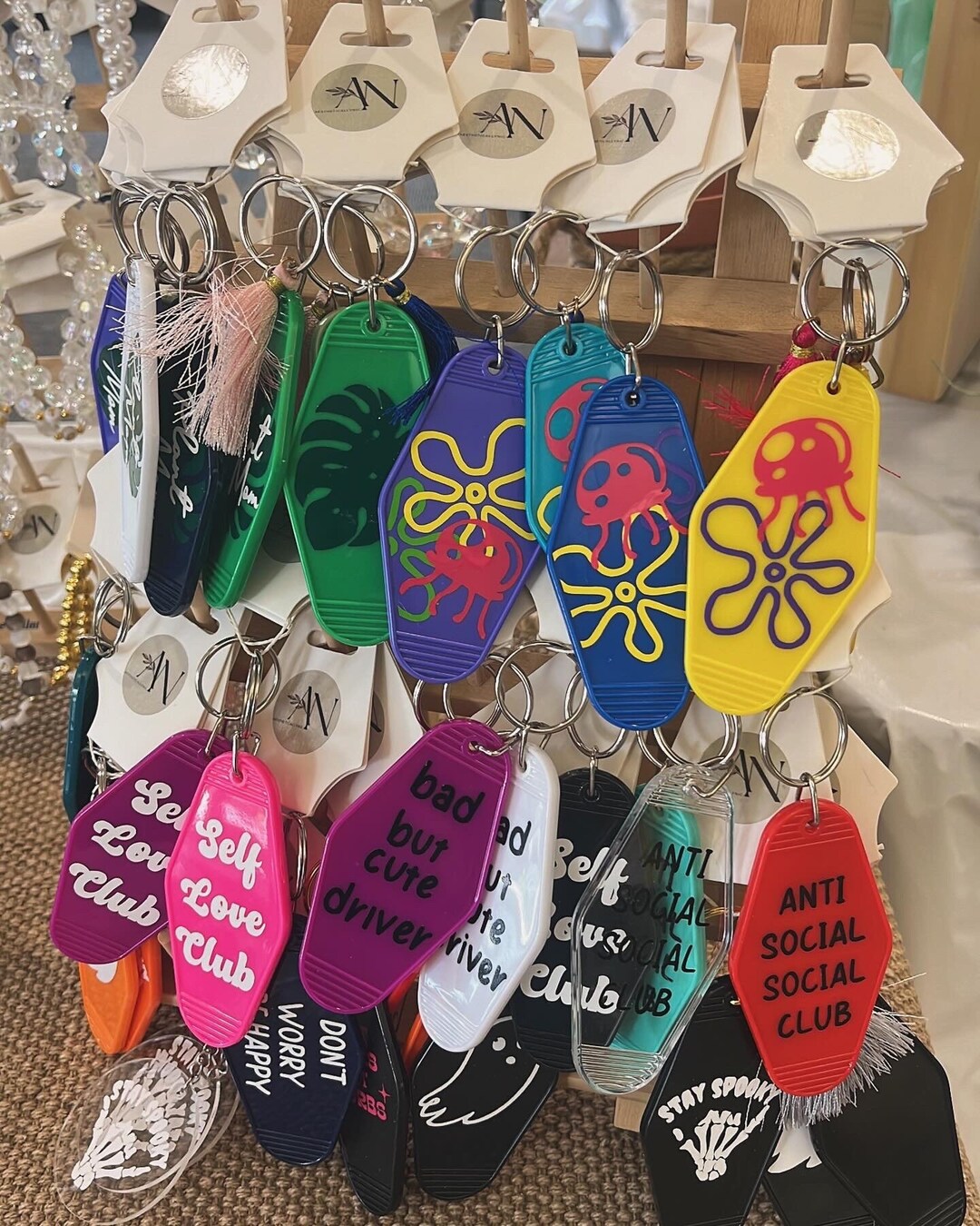 Spongebob Squarepants Motel Key Chain Collection - Accessories for Cars ...